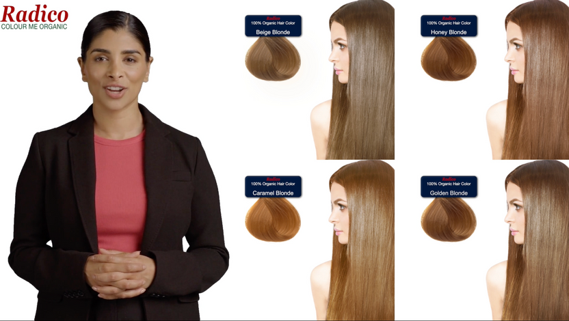 100% Organic Hair Color for Healthier, Shinier Hair – Radico USA