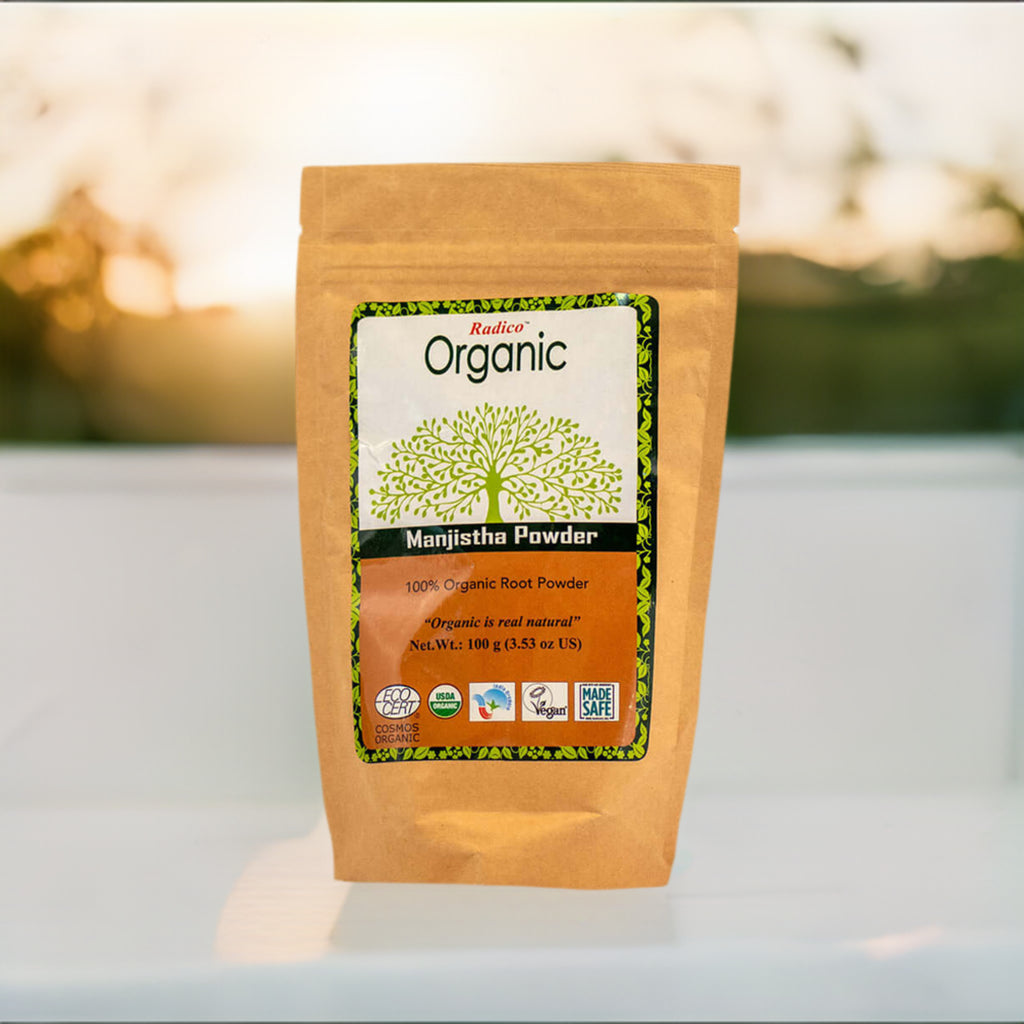 Organic Manjistha Root Powder For Hair – Radico USA