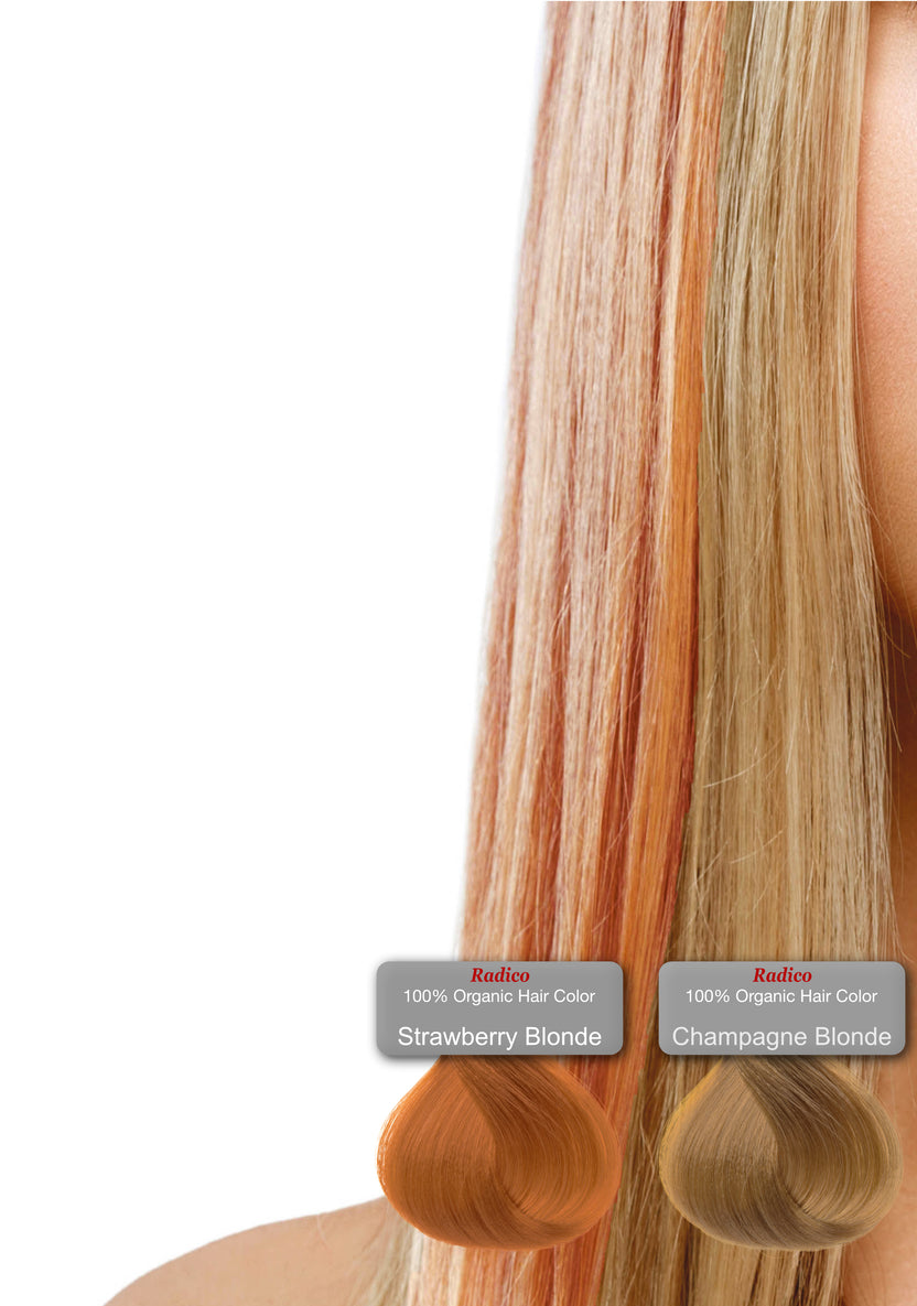100% Organic Hair Color Chart with 24 Stunning Shades – Radico USA