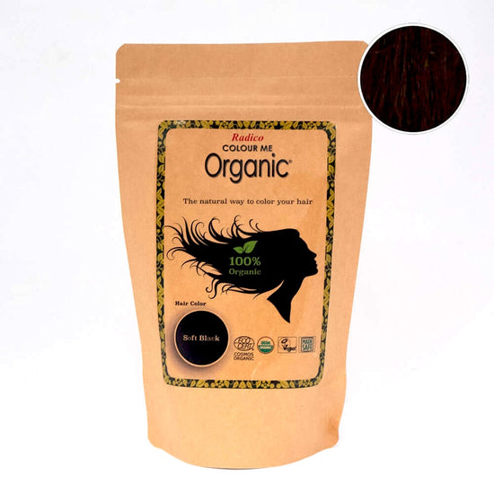 Soft Black - 100% Organic Hair Color – Radico USA